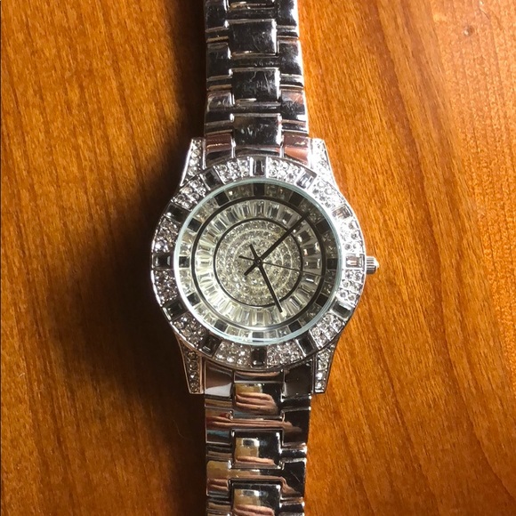 Stainless | Accessories | Victoria W Ladies Watch With Swarovski ...